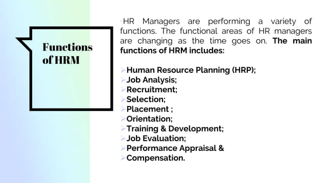 Introduction of HRM chapter -1 (Based on BD university) | PPT