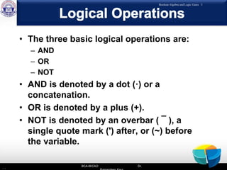 Boolean Logic& Algebra.pptx