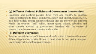 international trade introduction - lecture 1 | PPTX