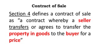 Sale of goods | PPT