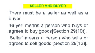 Sale of goods | PPT