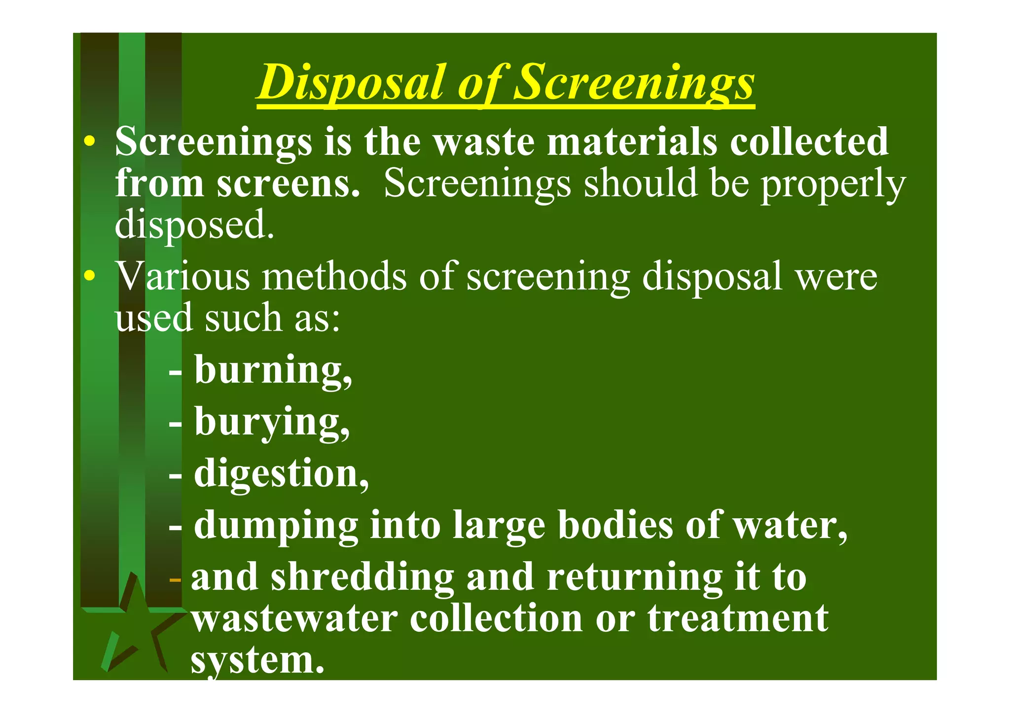 L 11 screen chamber | PDF