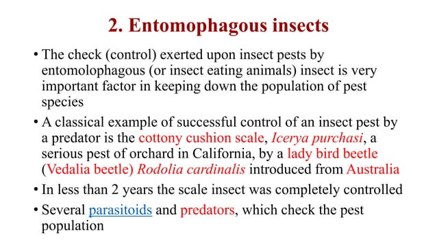 L-1&2 Economic classification of insects and Pests Surveillance.pptx ...