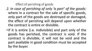 Perishable goods | PPTX