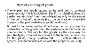 Perishable goods | PPTX