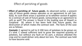 Perishable goods | PPTX
