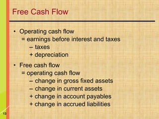 L 13 chapter financial statement and cash flow analysis | PPT