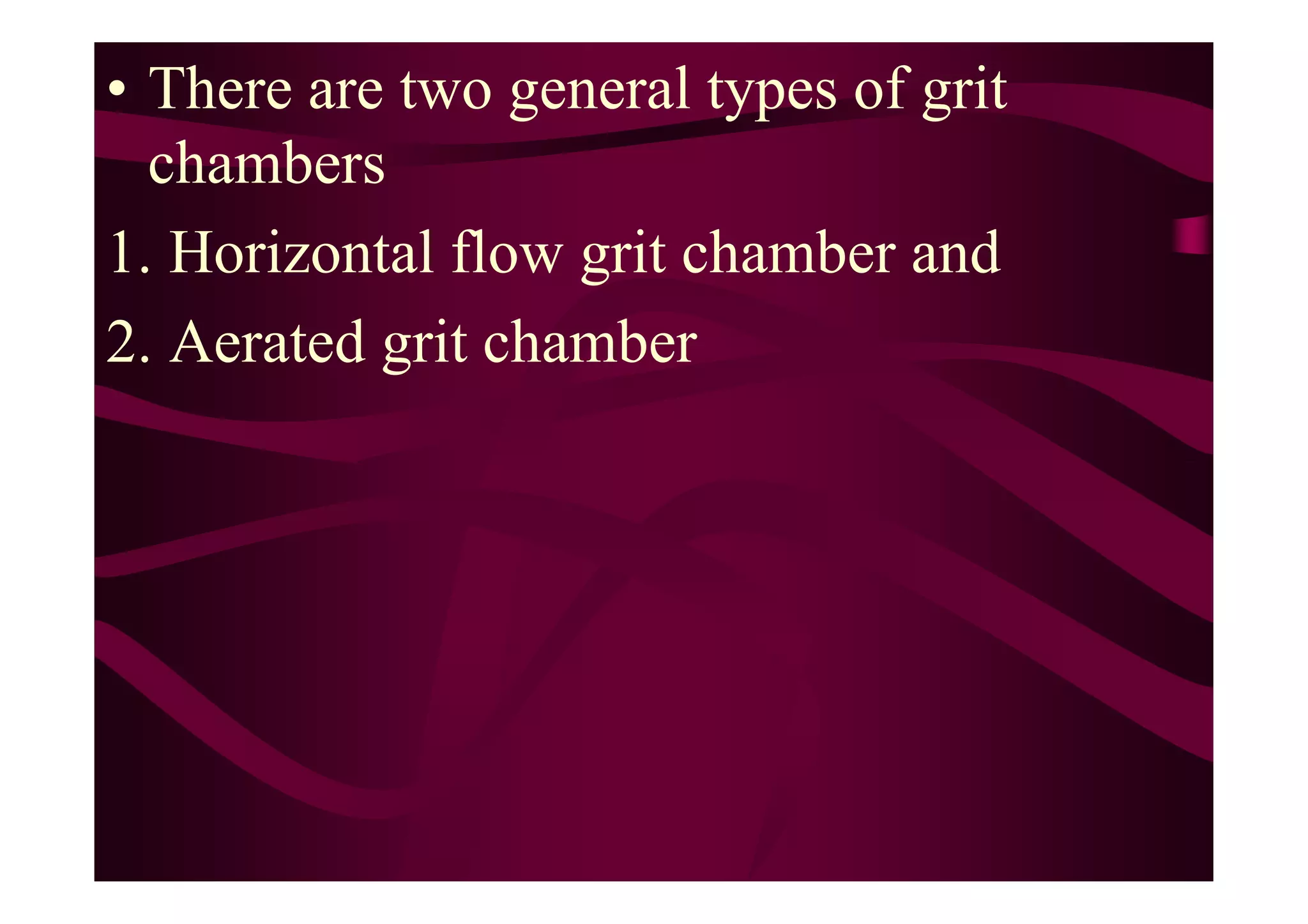 L 13 grit chamber | PDF