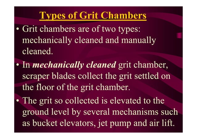 L 13 grit chamber | PDF | Geology | Science