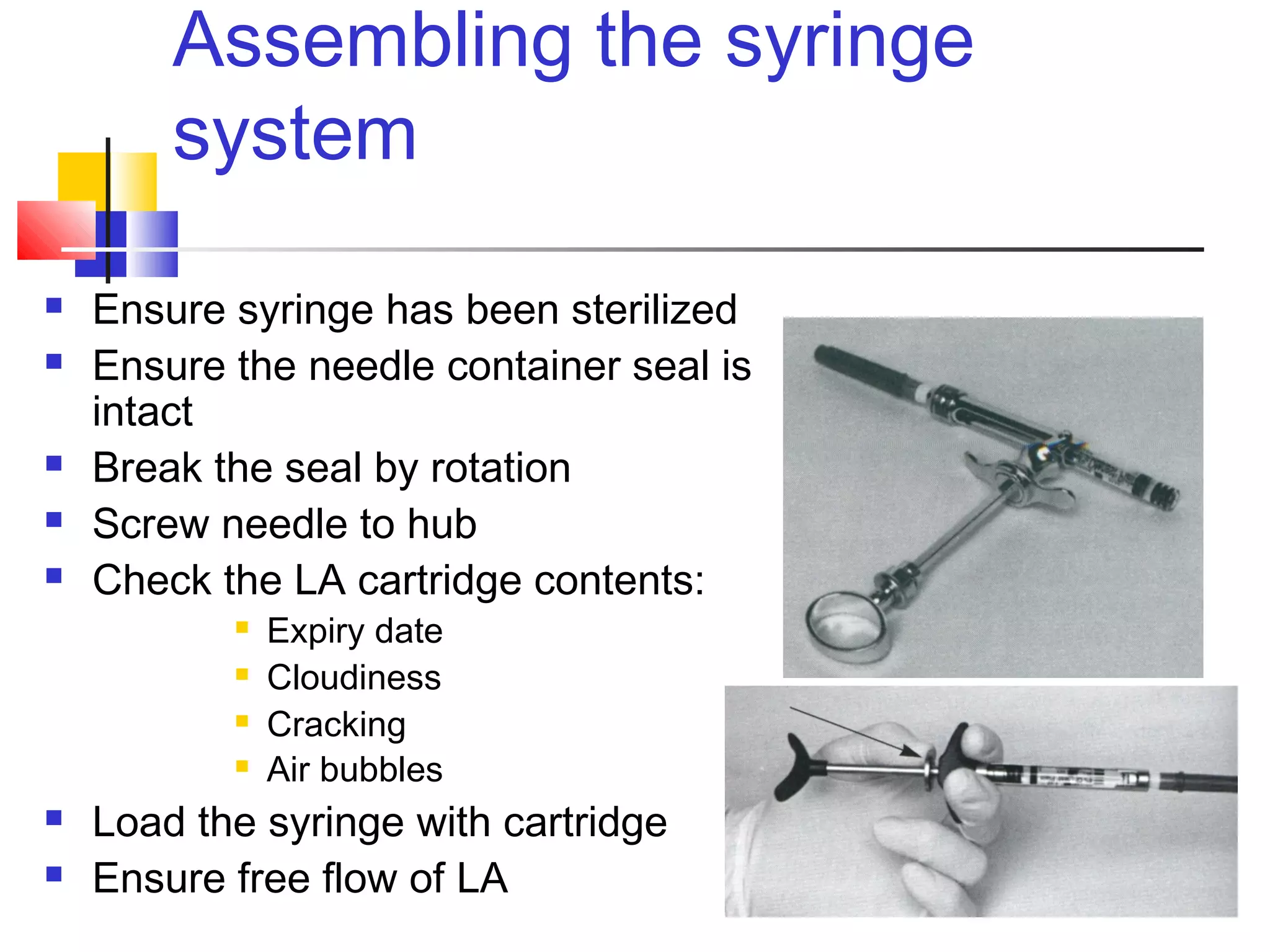 Local Anesthesia: Armanterium | PPT