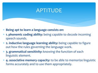L.a.1.4.language.acquisition.mishell.arreaga | PPT