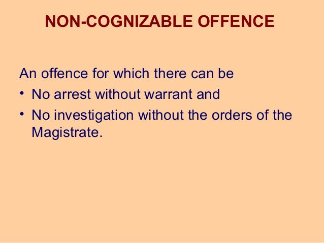 Non Cognisable Offence The Indian Penal Code In Section 124a Lays non-cognisable-offence-the-indian-penal-code-in-section-124a-lays