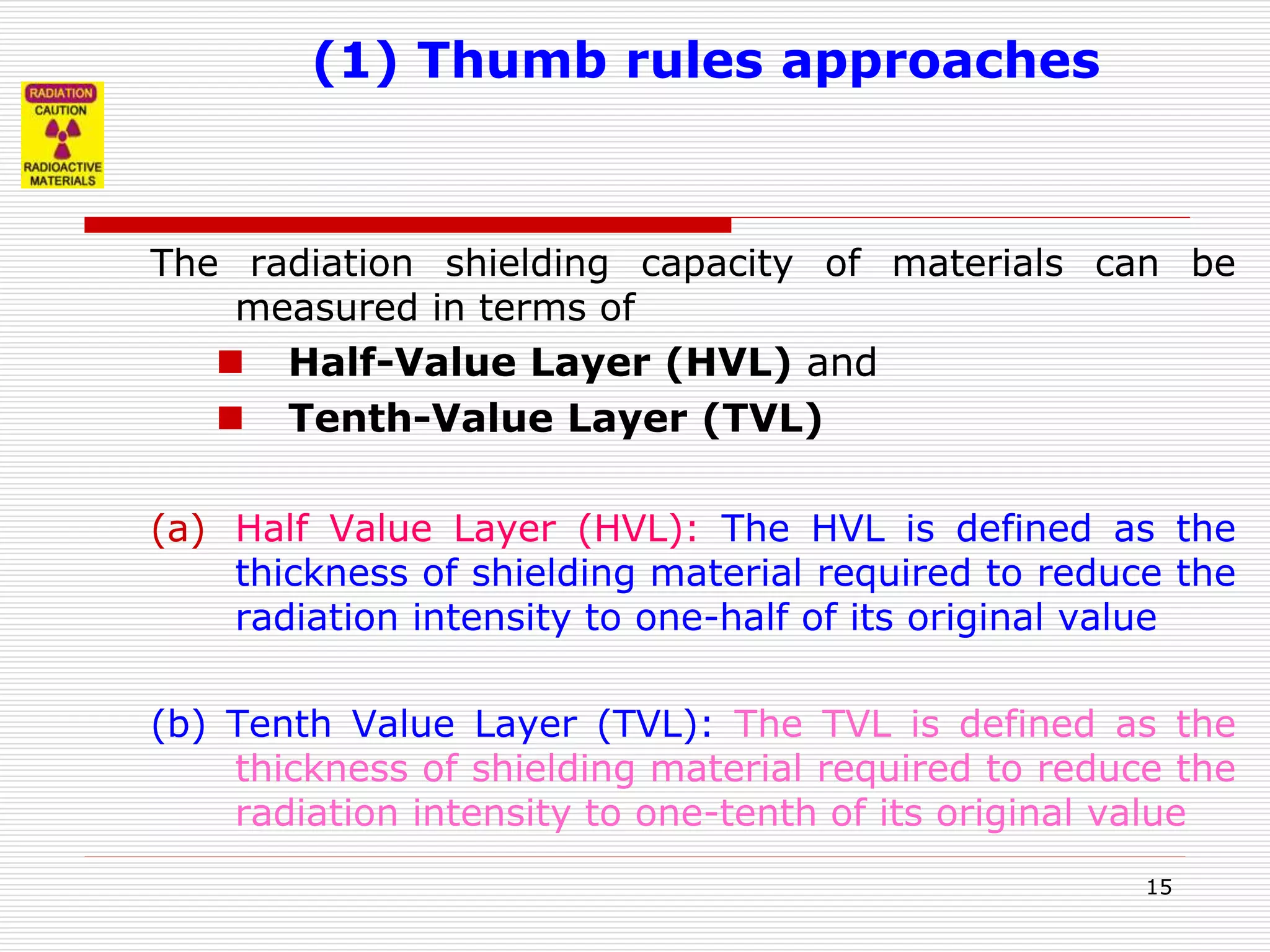 L 15 radiation shielding principles. ppt | PPTX