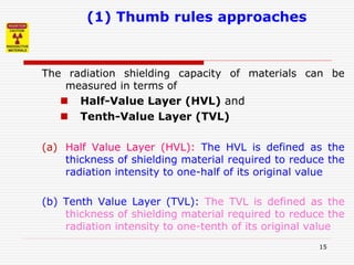L 15 radiation shielding principles. ppt | PPTX