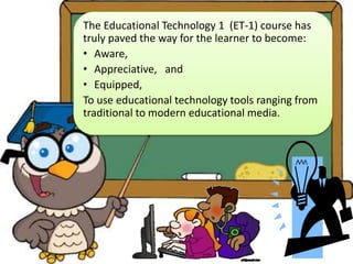 educational technology 2 Lesson 1 review of educational technology 1 ...