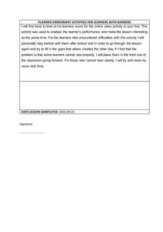 L.o grade 10 lesson plan | DOCX