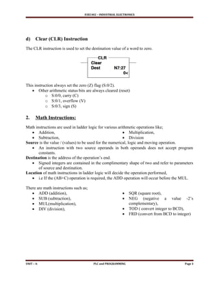 data handling fuctions for programmable logic controller | PDF
