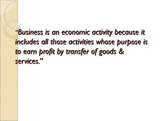 L 1 business environment | PPT