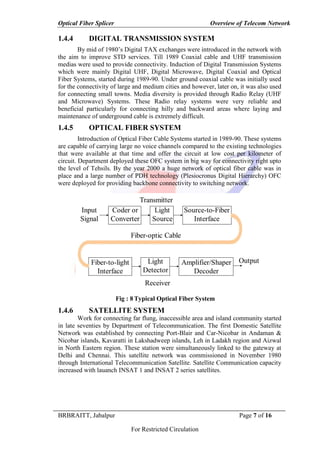 L 1 overview of telecom network | PDF | Computer Networking | Computing