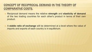 International economics – 2 classical theories of IT | PPT