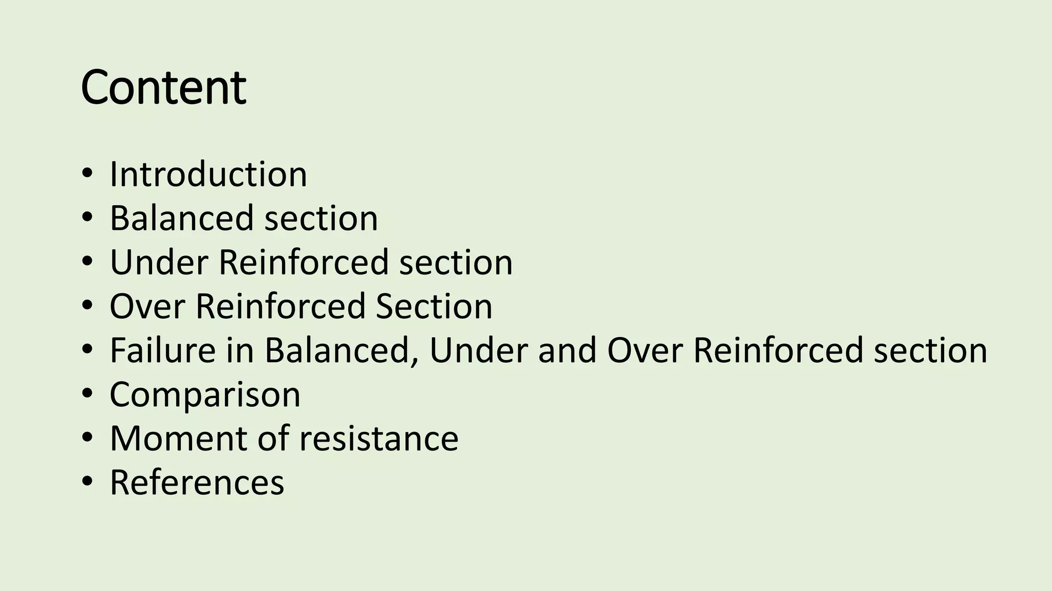 Balanced section,under reinforced,over reinforced section | PPTX