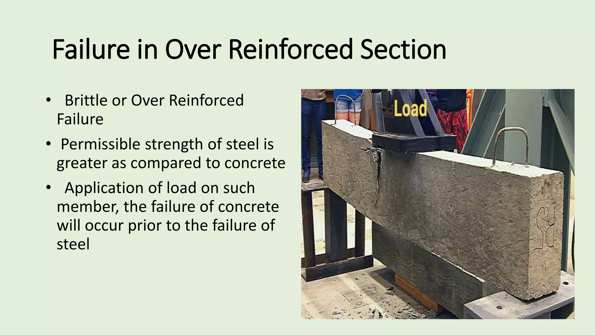 Balanced section,under reinforced,over reinforced section | PPTX