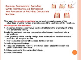ultrasonic in endodontic | PPTX