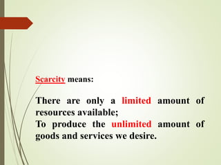Principles of Economics | PPTX