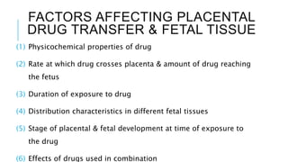 L-23 Drugs used during Pregnancy and Lactation.pptx
