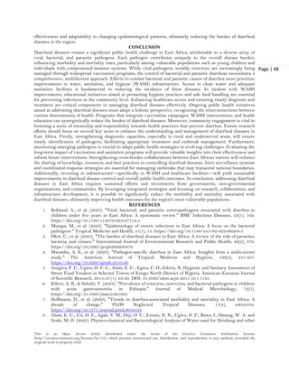 Comparison of Viral, Bacterial, and Parasitic Causes of Diarrhea in ...
