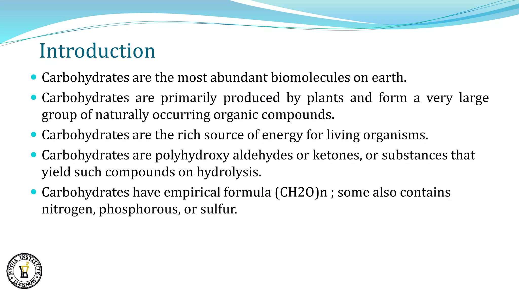 L-2 Biomolecules and carbohydrates.pptx