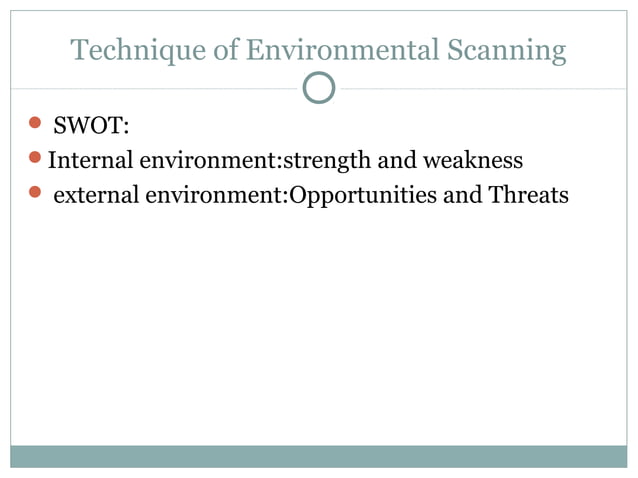 L 2 environment scanning | PPT