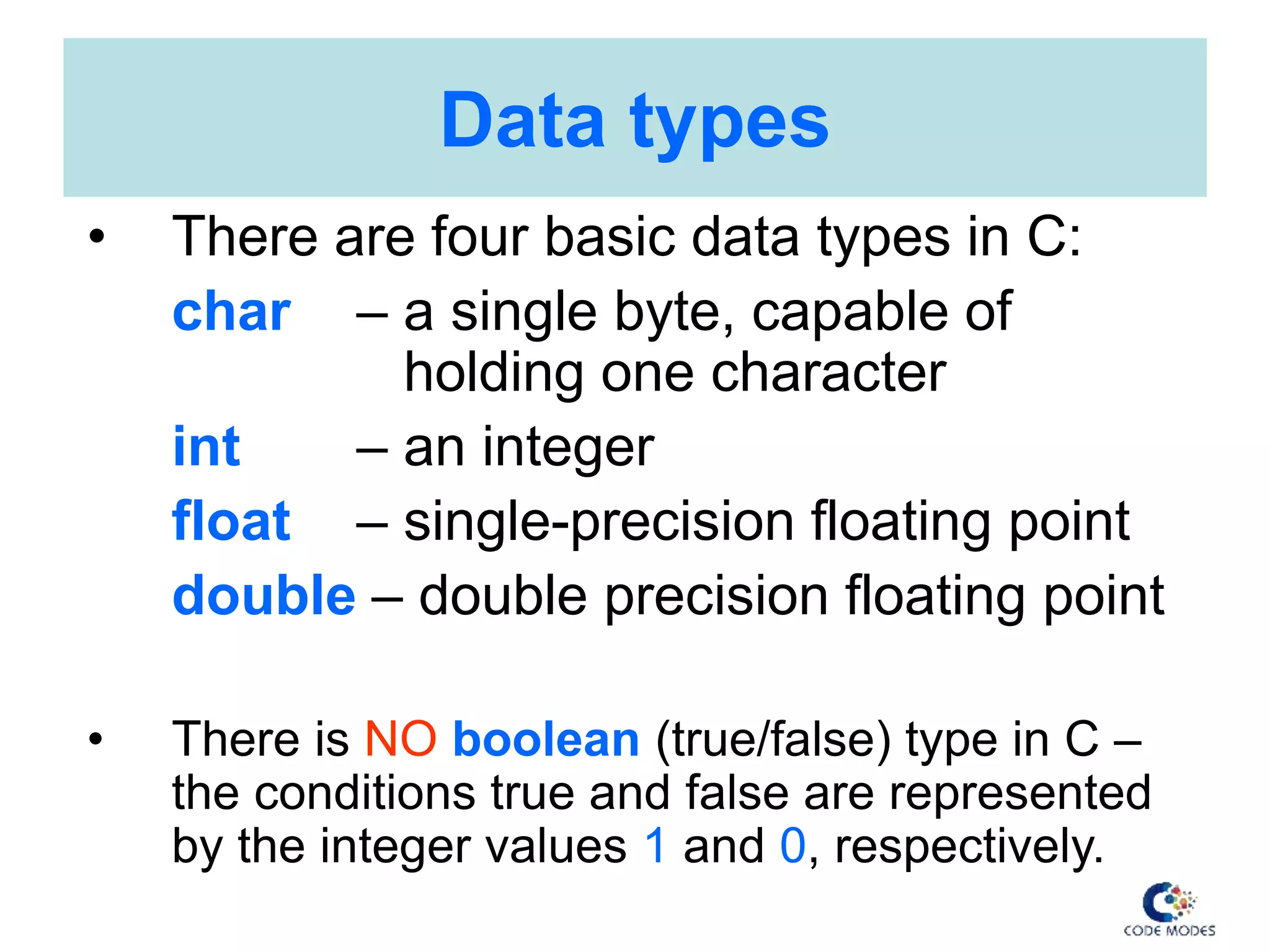 Escape Sequences and Variables | PPT