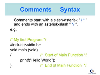Escape Sequences and Variables | PPT