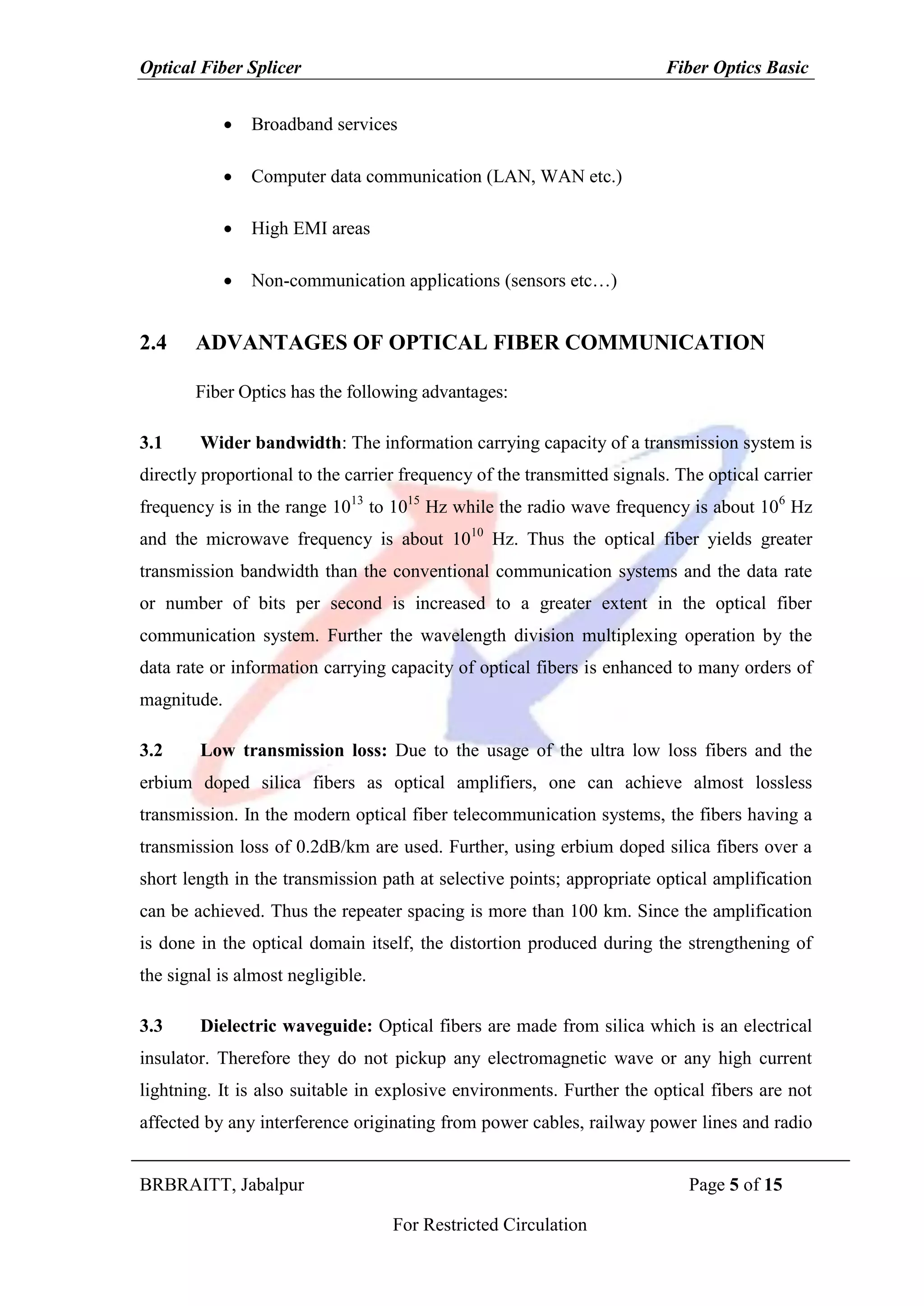 Fiber optic basics | PDF