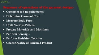 L 2 uc-1 prepare design concept for simple garments | PPT