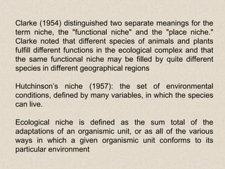 Nich Concept overview and types of niches | PPT