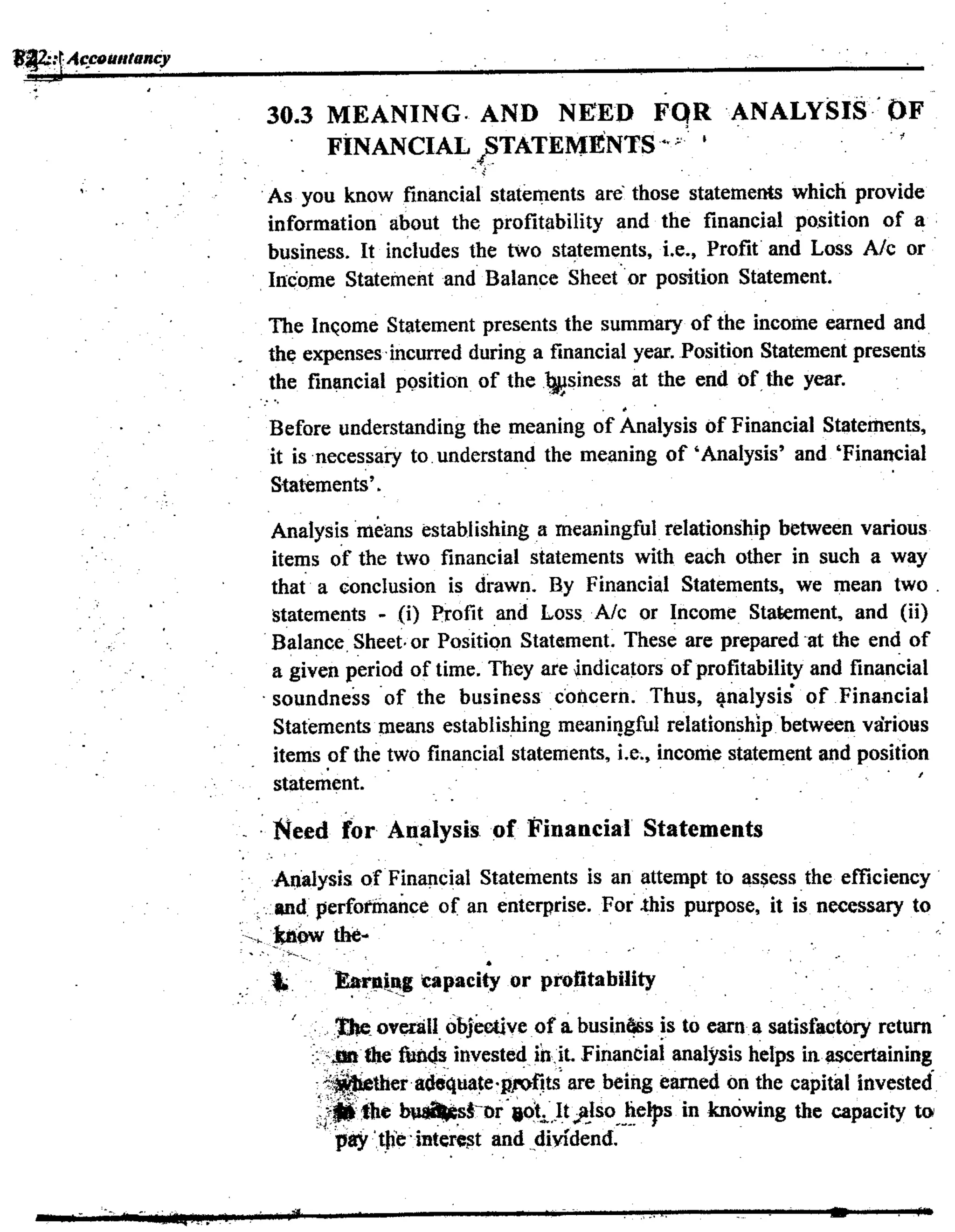 L 30 introduction and ratio analysis | PDF