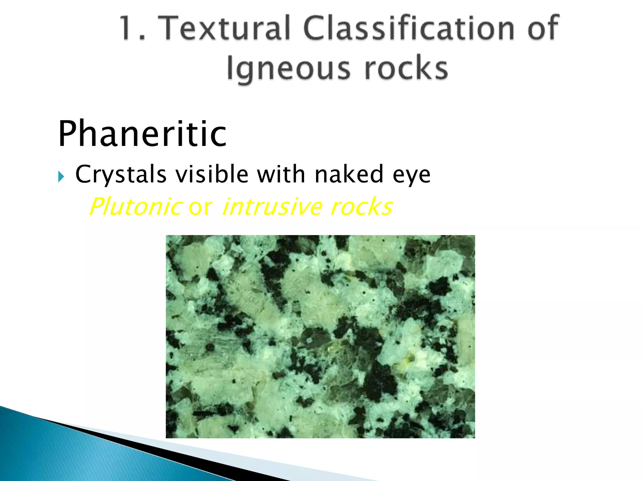L-3 CLASSIFICATION OF IGNEOUS ROCKS.ppt