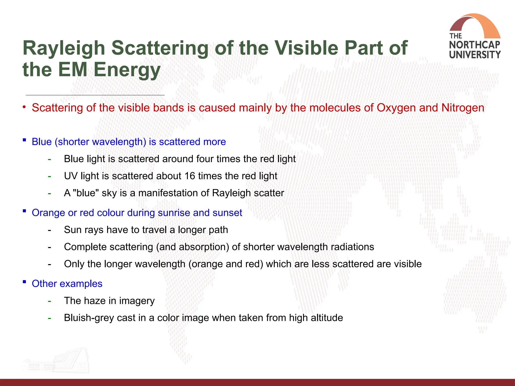 Atmospheric Scattering in remote Sensing | PPTX Atmospheric Scattering in remote Sensing | PPTX