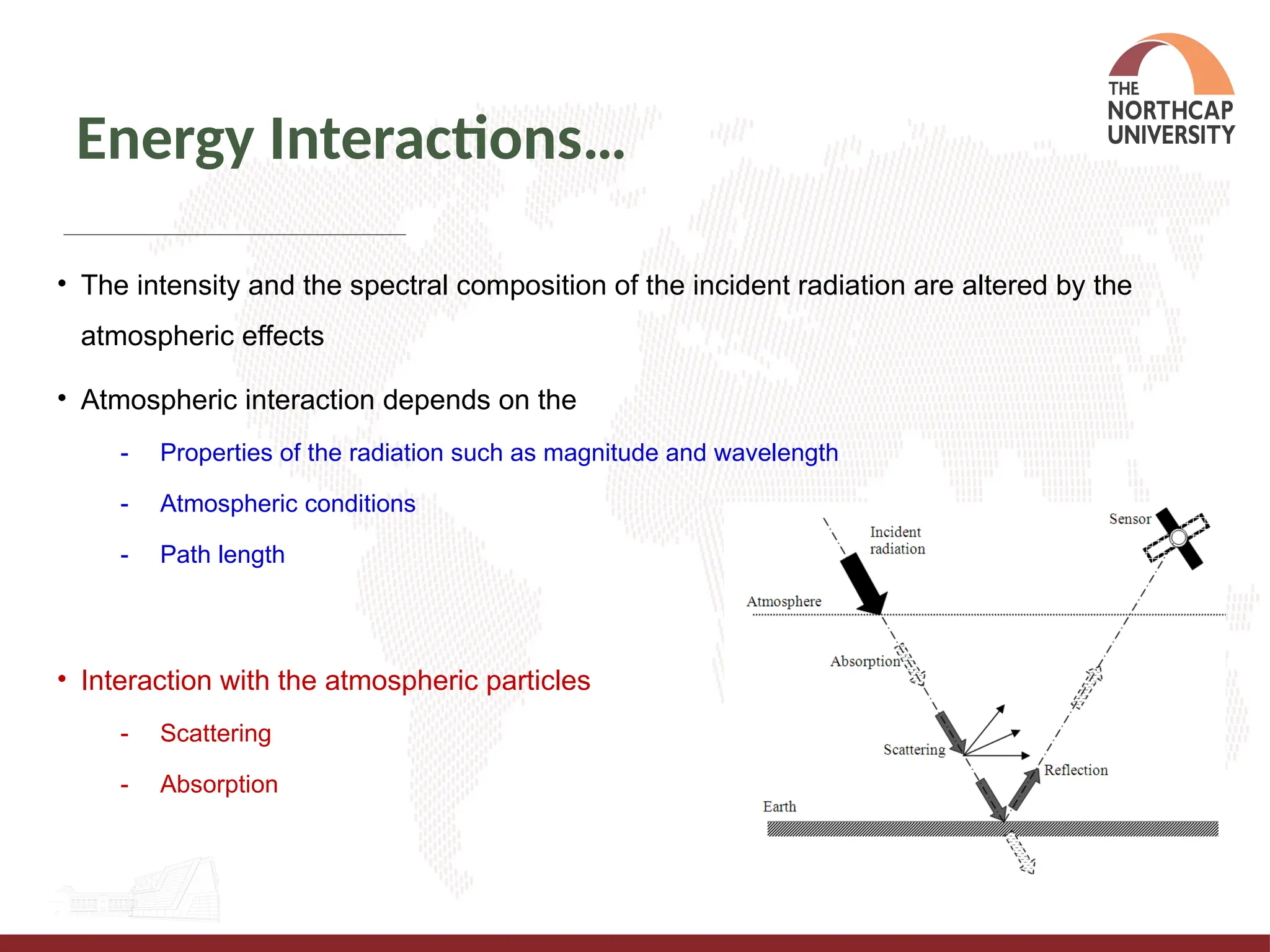 Atmospheric Scattering in remote Sensing | PPTX