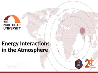 Atmospheric Scattering in remote Sensing | PPTX