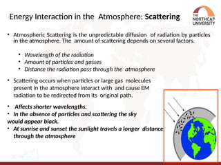 Atmospheric Scattering in remote Sensing | PPTX