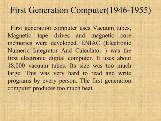 L-4 BCE Generations of Computers final.ppt