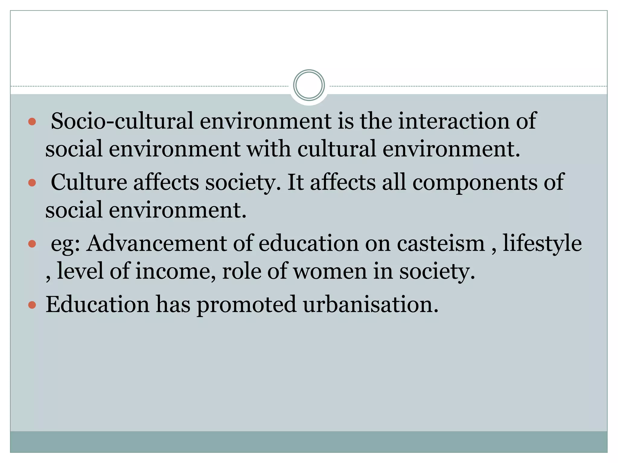 L 4 social environment | PPTX