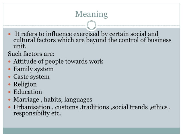 L 4 social environment | PPTX | Business | Business and Finance
