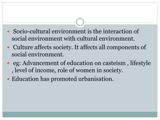 L 4 social environment | PPTX