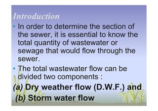 L 4 wastewater flow rates | PDF