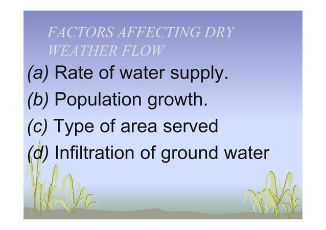 L 4 wastewater flow rates | PDF | Weather | Science