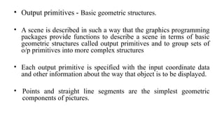 L-5 (Line Drawing Algorithms Computer graphics).pptx